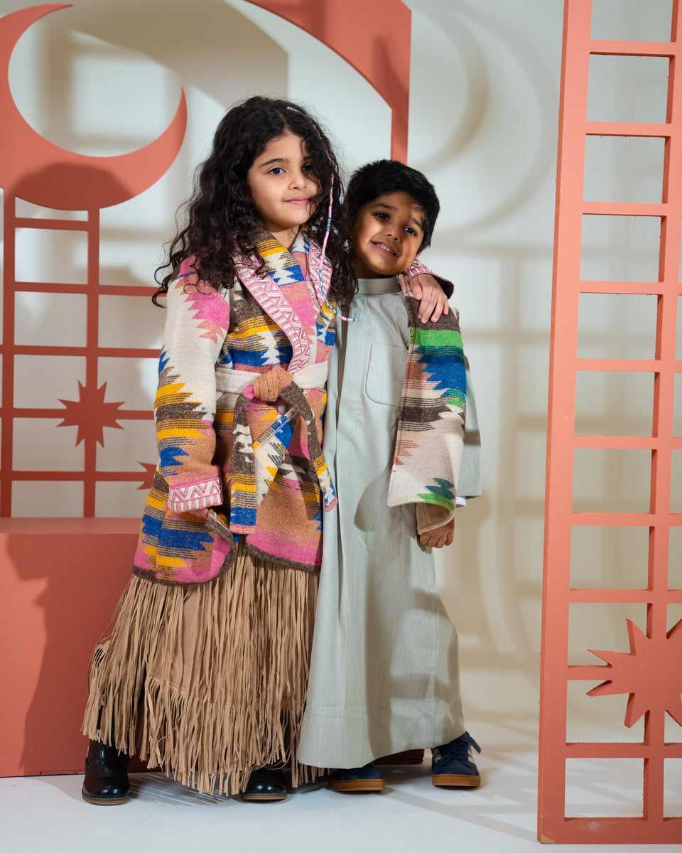Boys 005 suede vest – Kai Mini Kuwait